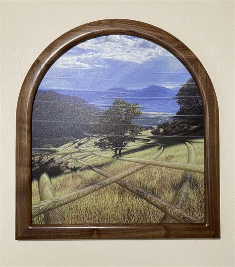 Arch Picture Frame Crones Custom Woodworking
