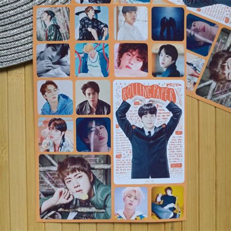 Стикерпак кім сік джин бтс Bts Kim Seok Jin а5 — ціна 50 грн у каталозі Сувеніри Купити товари