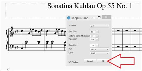 Plugin Jianpu Musescore Contoh Pakai Jianpu