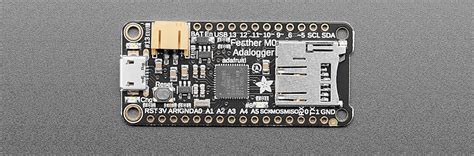 Feather Of The Day Adafruit Feather M Adalogger Feather MicrochipMakes Adafruit Industries
