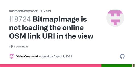 Bitmapimage Is Not Loading The Online Osm Link Uri In The View · Issue 8724 · Microsoft
