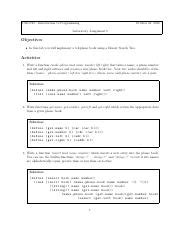 CSE1729 Lab 6 Solutions CSE1729 Introduction To Programming October