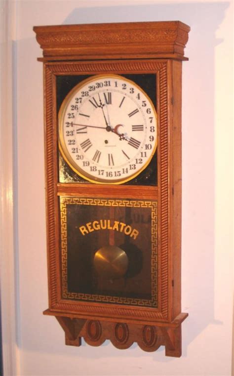 Ingraham Shop Regulator Clock Price Guide