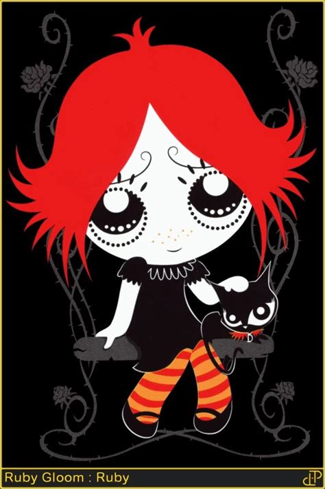 Ruby Gloom Character Ruby Gloom Wiki Fandom