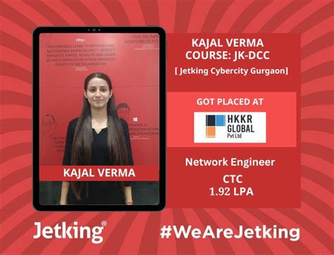 Gurgaon Cybercity Jetking Career Placement Placements