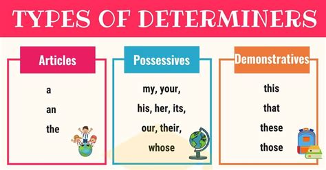 What Is A Determiner Learn Different Types Of Determiners In English