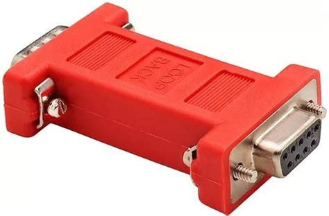 Digi Serial Loopback Connector 9 Pines Macho Y Hembra Envío Gratis