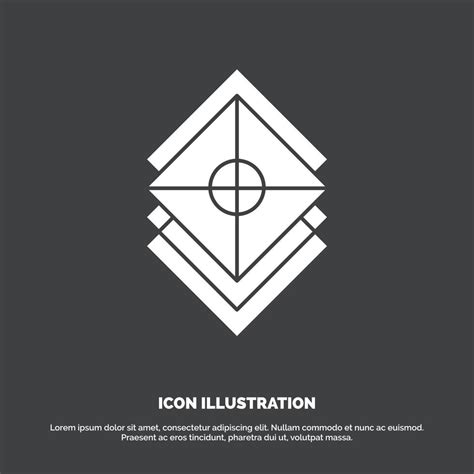 Arrange Design Layers Stack Layer Icon Glyph Vector Symbol For Ui