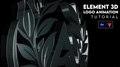 how to make a 3d logo animation in after effects element 3d logo