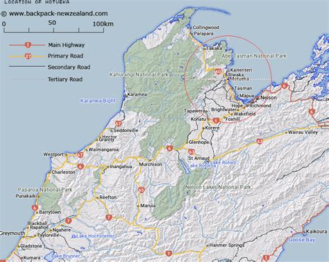 Where Is Motueka Map New Zealand Maps