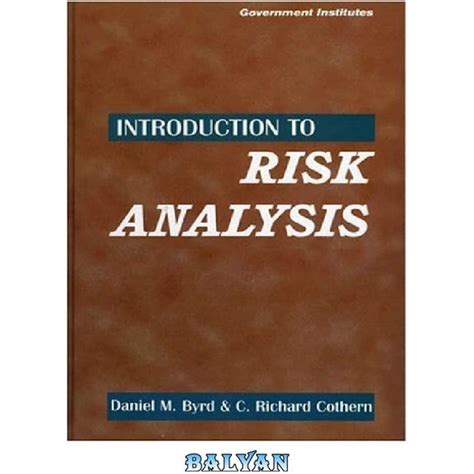 خرید و قیمت دانلود کتاب Introduction To Risk Analysis A Systematic Approach To Science Based