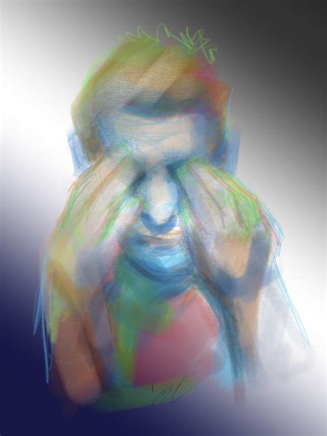 Push My Fingers Into My Eyes R Sketching