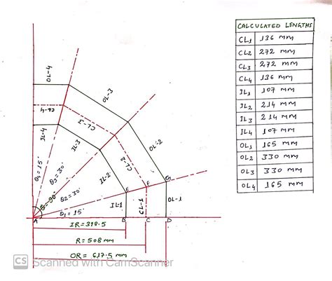 Miter Bend How To Calculate Length Angle Of Cut Weight And Cut Back Of The Miters What Is