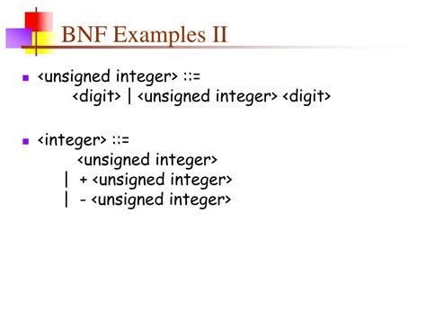 Ppt Bnf Powerpoint Presentation Free Download Id711913