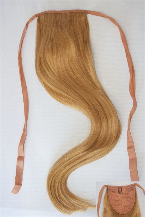 Clip And Tie Ponytail Strawberry Blonde Strawberry Blonde Ponytail