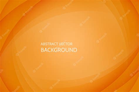 Premium Vector Vector Abstract Orange Background
