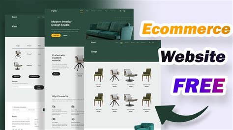 Responsive Ecommerce Using Html Css And Javascript Free Youtube