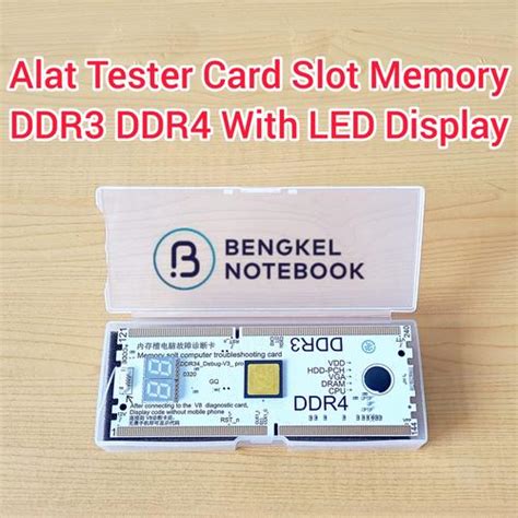 Jual Alat Tester Test Card Slot Memory Ram Ddr3 Ddr4 Sodimm Motherboard