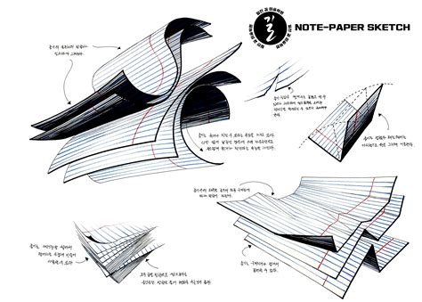 기초디자인 개체표현 종이연습장 스케치 스케치 기술 도면 제품 스케지