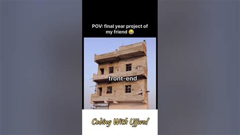 Final Project 🤣🤣code Foryou Meme Developer Programmer Coding Job