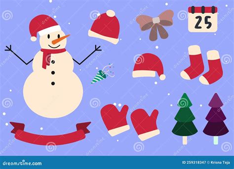 Christmas Decoration Ornament Clipart Vector Stock Vector