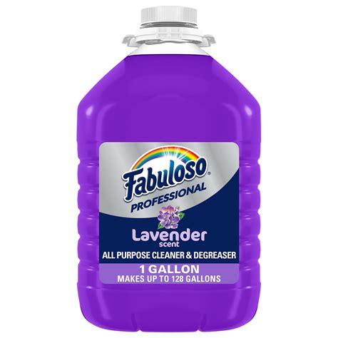 Fabuloso Professional All Purpose Cleaner And Degreaser Lavender 128 Oz