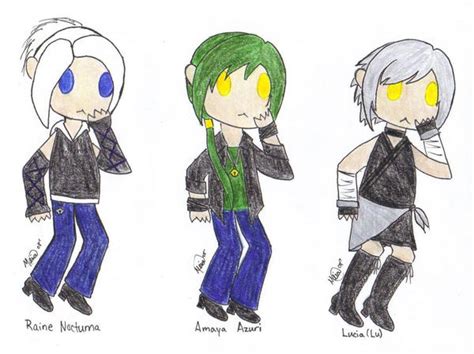 Nocturne Chibi Ocs Colored By Aerialenduro On Deviantart