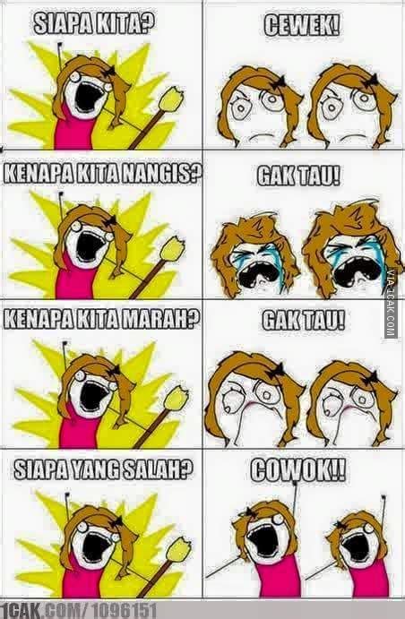Meme Cewek Selalu Benar Berikut Pasti Akan Membuatmu Emosi Pernah Kamu Melakukannya