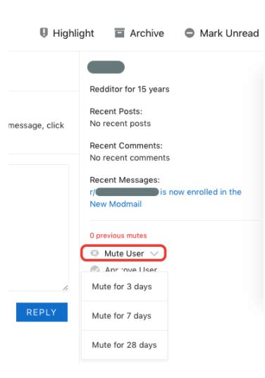 User Management Banning And Muting Reddit Mods
