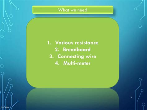 Circuit Lab 3 Series And Parallel Circuit Experimenttaj Ppt