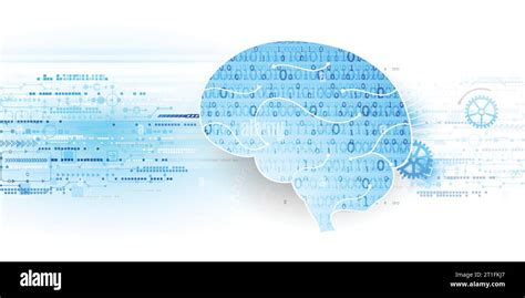 Abstract Digital Braintechnology Concept Vector Stock Vector Image And Art Alamy