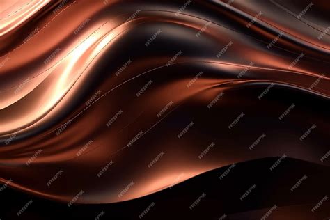 Premium Vector Metallic Abstract Wavy Liquid Background Layout Design Tech Innovation