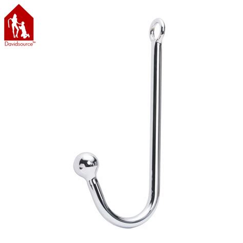 Davidsource Beaded Metal Butt Plug Ass Hook 96mm Long 30mm Wide Anus