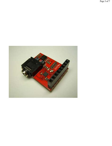 Si4703 Fm Radio Rec Quickstart Guide Datasheet By Sparkfun Electronics