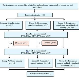 Study Flow Chart Note Forced Vital Capacity FVC Forced Expiratory Download Scientific