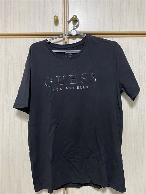 Guess Tshirt Mens Fashion Tops And Sets Tshirts And Polo Shirts On