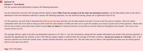 Scenario Excel Based Use The Scenario Described Chegg Com