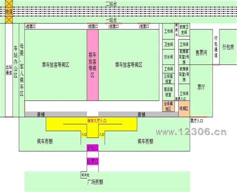 深圳北站平面示意图 图库 五毛网