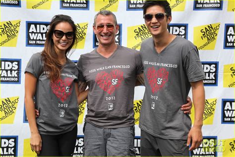 Jamie Chung Harry Shum Jr Aids Walk San Francisco Photo Adam Shankman Harry