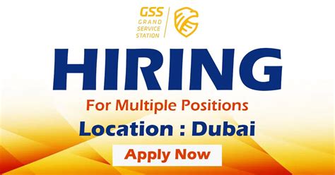 Gss Recruitments In Dubai Wedado