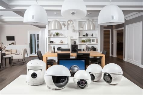 Premium Photo Home Automation Installation With Network Of Sensors And Security Cameras