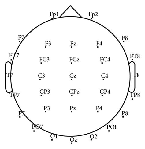 Schematic Diagram Of The Electrode Layout Download Scientific Diagram