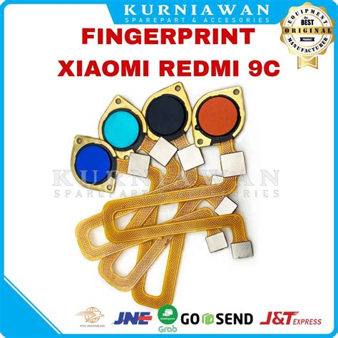 Jual Flexible Fingerprint Xiaomi Redmi 9a 9c Sidik Jari Finger Print Ori Shopee Indonesia