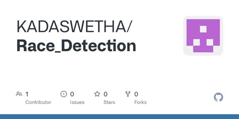 Github Kadaswetharacedetection