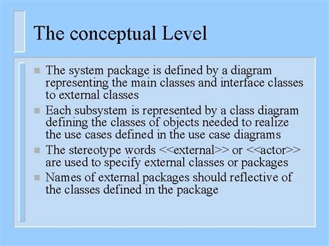 Uml Diagrams Class Diagrams The Static Analysis Model