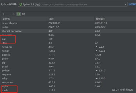 【anaconda pytorch dgl】安装 配置详细过程 dgl安装 csdn博客