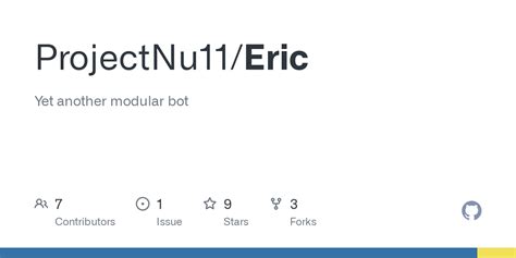 Github Projectnu11eric Yet Another Modular Bot