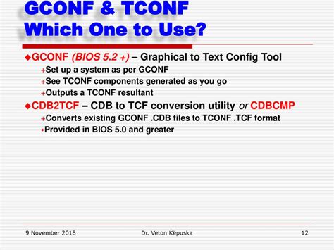 Static Systems Gconf Tconf Ppt Download
