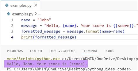 How To Escape Curly Braces In Python Format Strings
