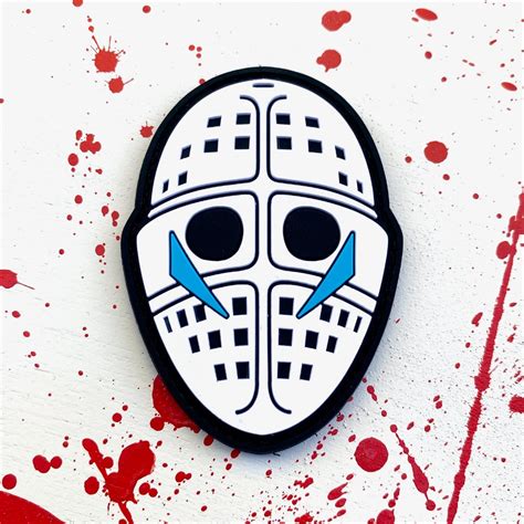 Jason Part V Blue Version Pvc Patch 3” Psychodelic Company